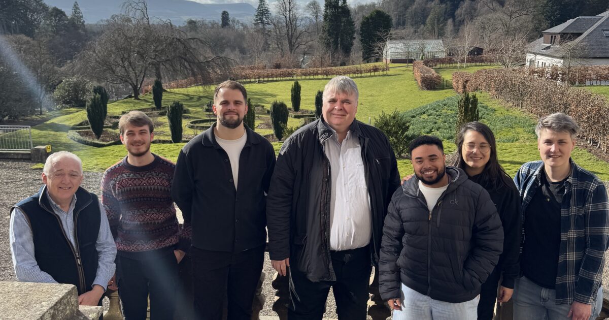 Visit from Chris Kane MP - Camphill Blair Drummond